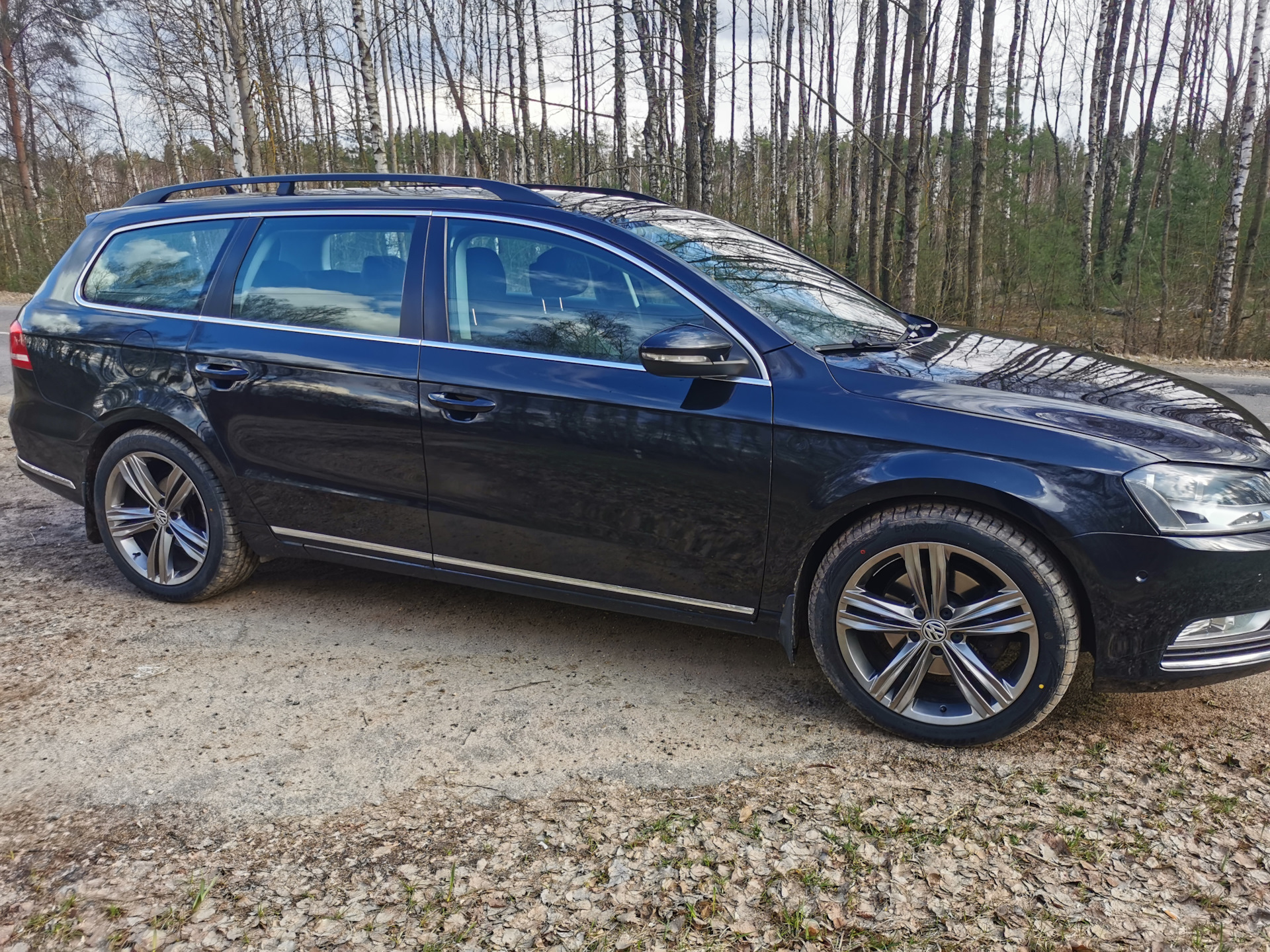 Passat B7, диски Sebring R18 — Volkswagen Passat B7, 1,6 л, 2011 года ...