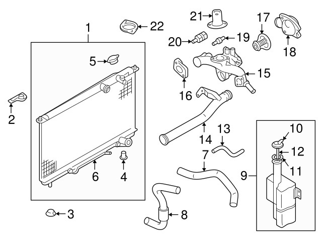 2531039500 Радиатор KIA HYUNDAI | Запчасти на DRIVE2