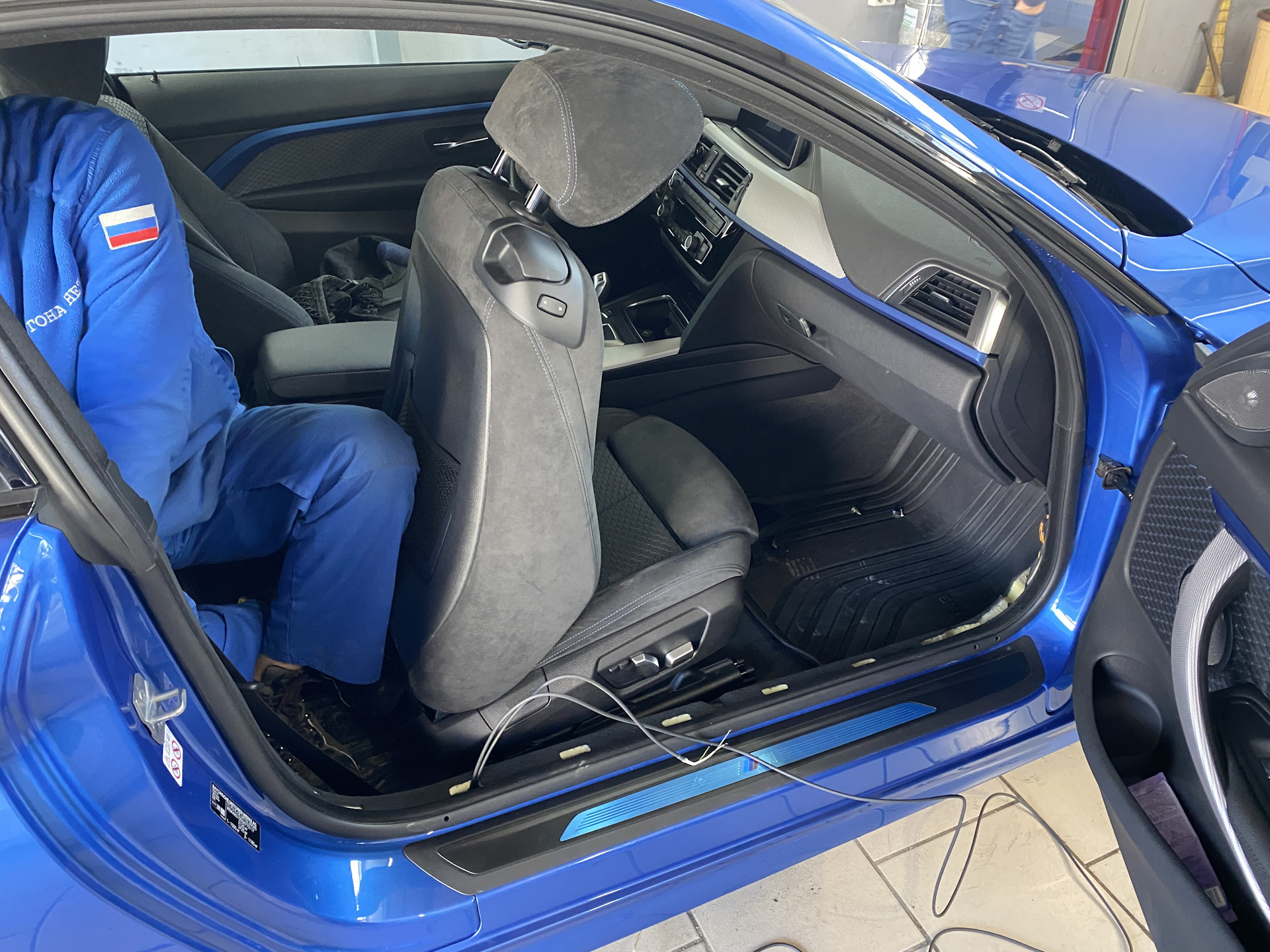 Дооснащение камерой заднего вида — BMW 4 series (F32), 2 л, 2018 года ...