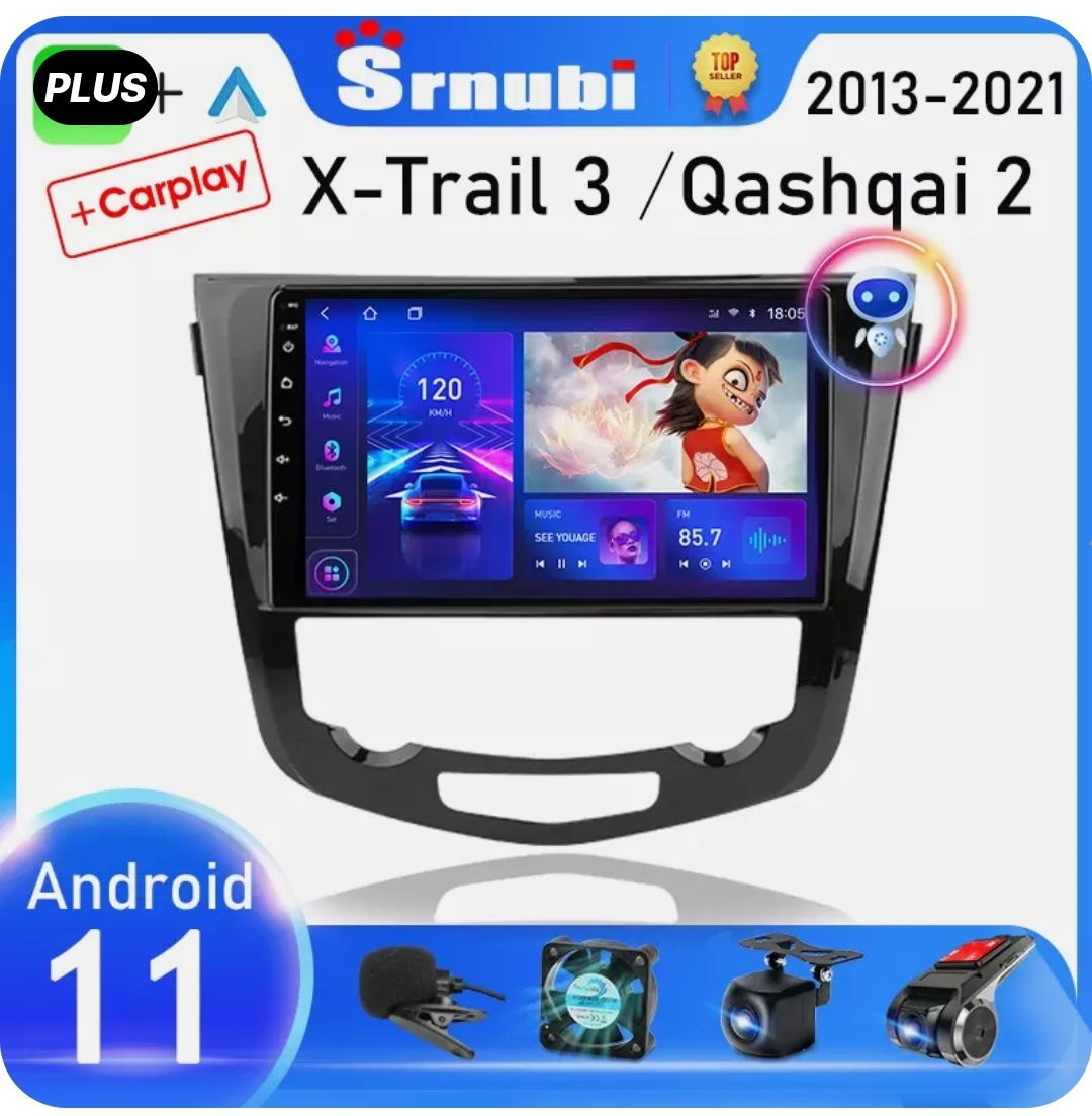 Android 2din qashqai j11 — Nissan Qashqai (2G), 2 л, 2016 года ...