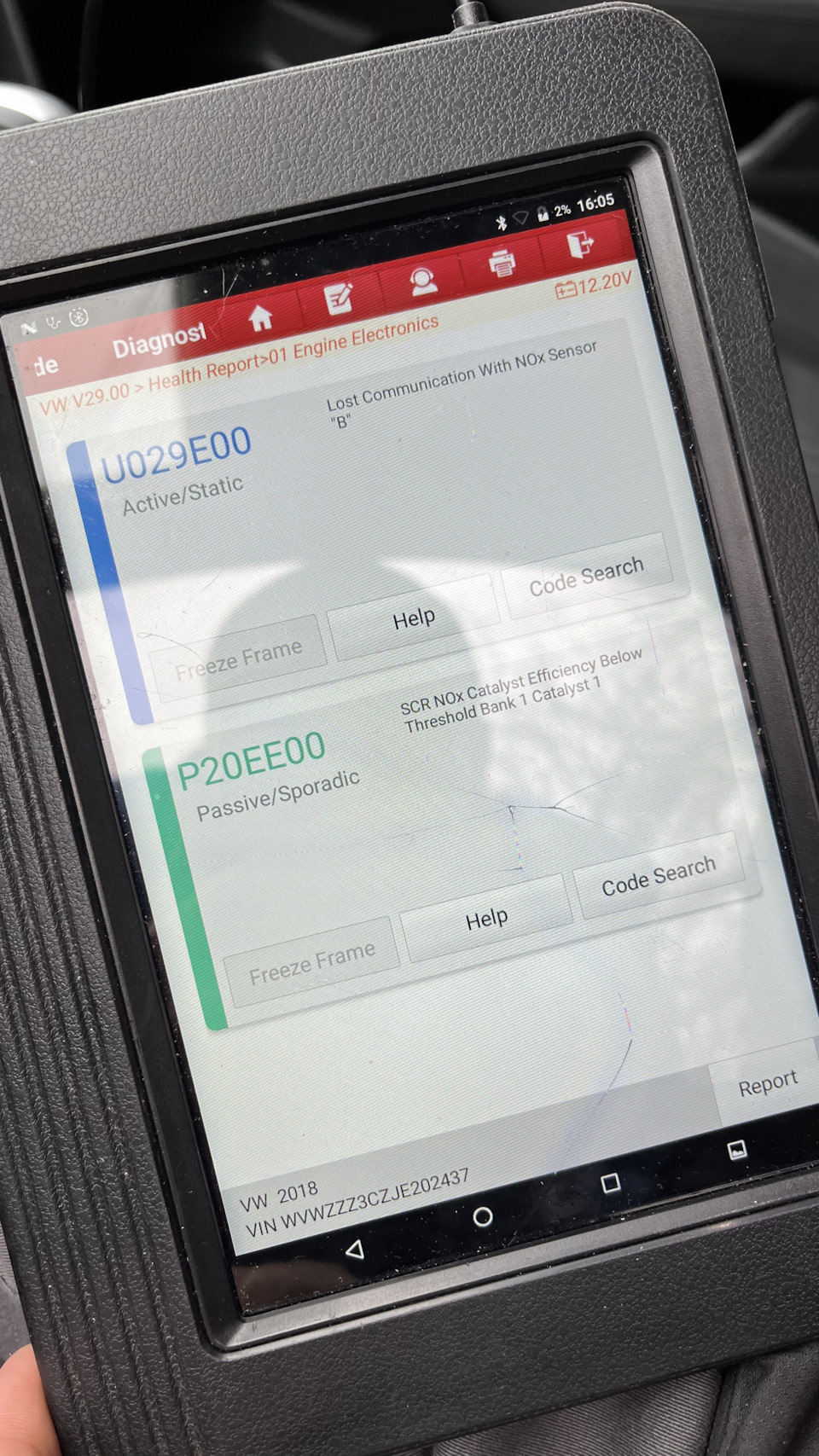 Ошибк p20ee или прощай AdBlue — Volkswagen Passat Alltrack (B8), 2 л ...