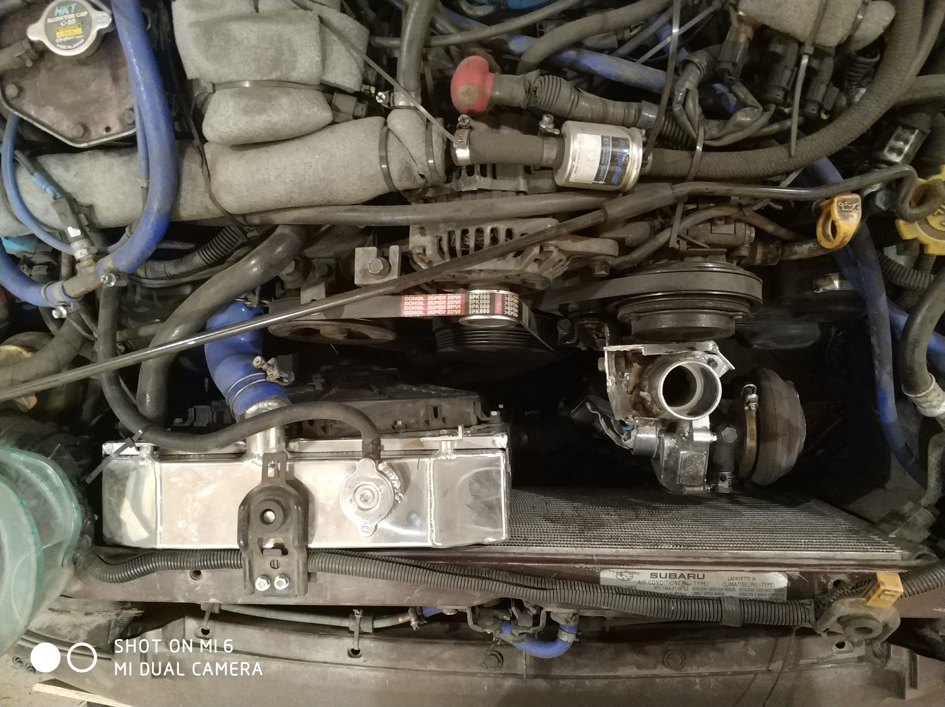 твинтурбо: твинскрол vf38 + TD06-20g — Subaru Legacy (BE/BH/BT), 2,5 л ...