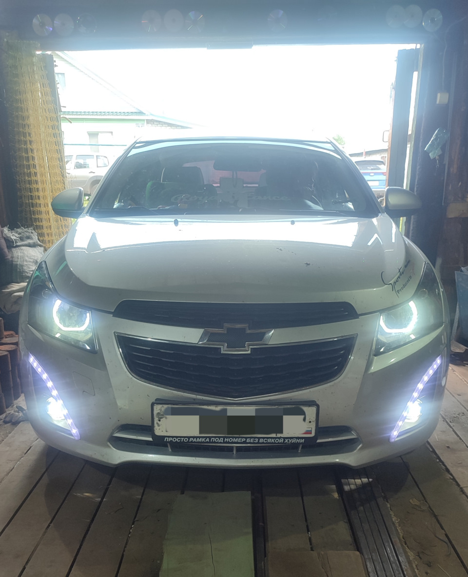Би лэд фары — Chevrolet Cruze Hatchback, 1,8 л, 2013 года | тюнинг | DRIVE2