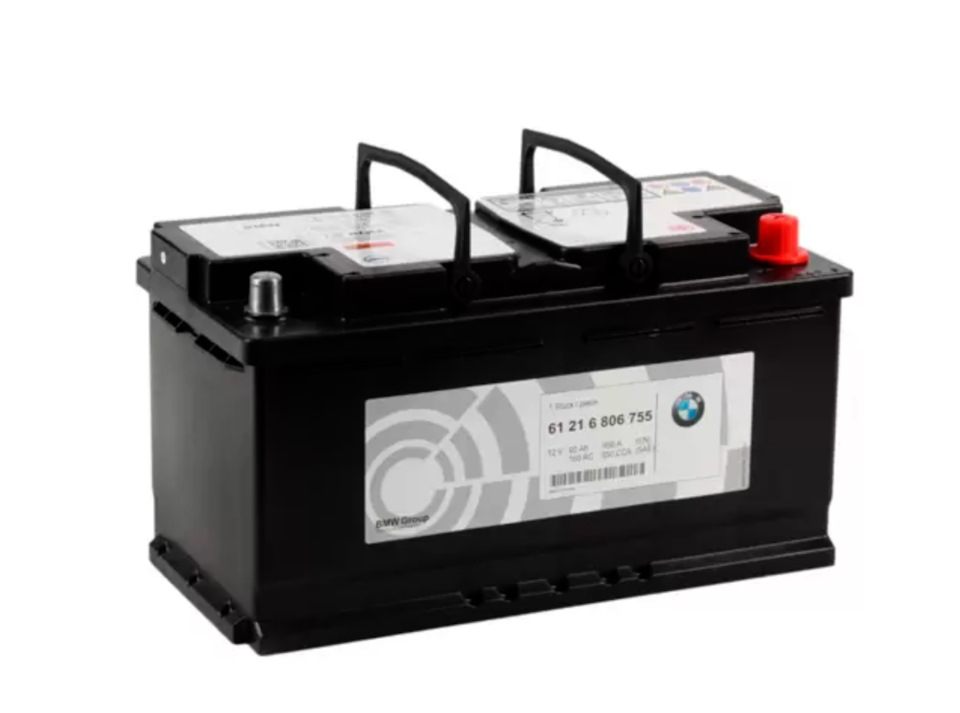 Замена аккумулятора BMW F30 N47D20C 61 21 6 806 755 — BMW 3 series (F30), 2 л, 2013 года ...
