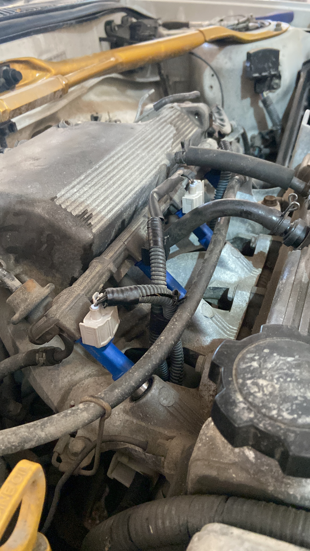 Форсунки 1nz на 7a fe. — Toyota Sprinter Carib (AE110G), 1,8 л, 1999 ...