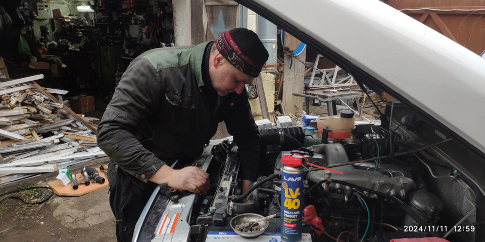 Поездка к Дмитрию "Ангел" ™ регулировка угла опережения впрыска ТНВД ...