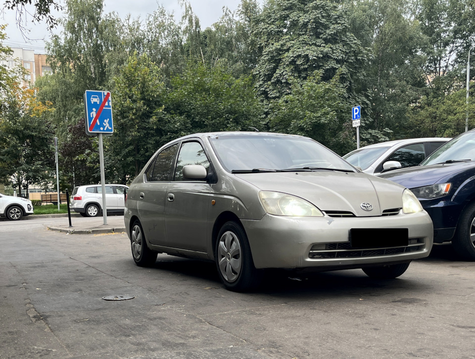 Немного ухода за автомобилем. — Toyota Prius (11), 1,5 л, 2002 года ...