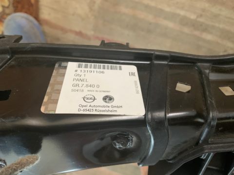 13191106 CORSA СУППОРТ РАДИАТОРА (Тайвань) 2408D OPCOR06-380 GORDON ...