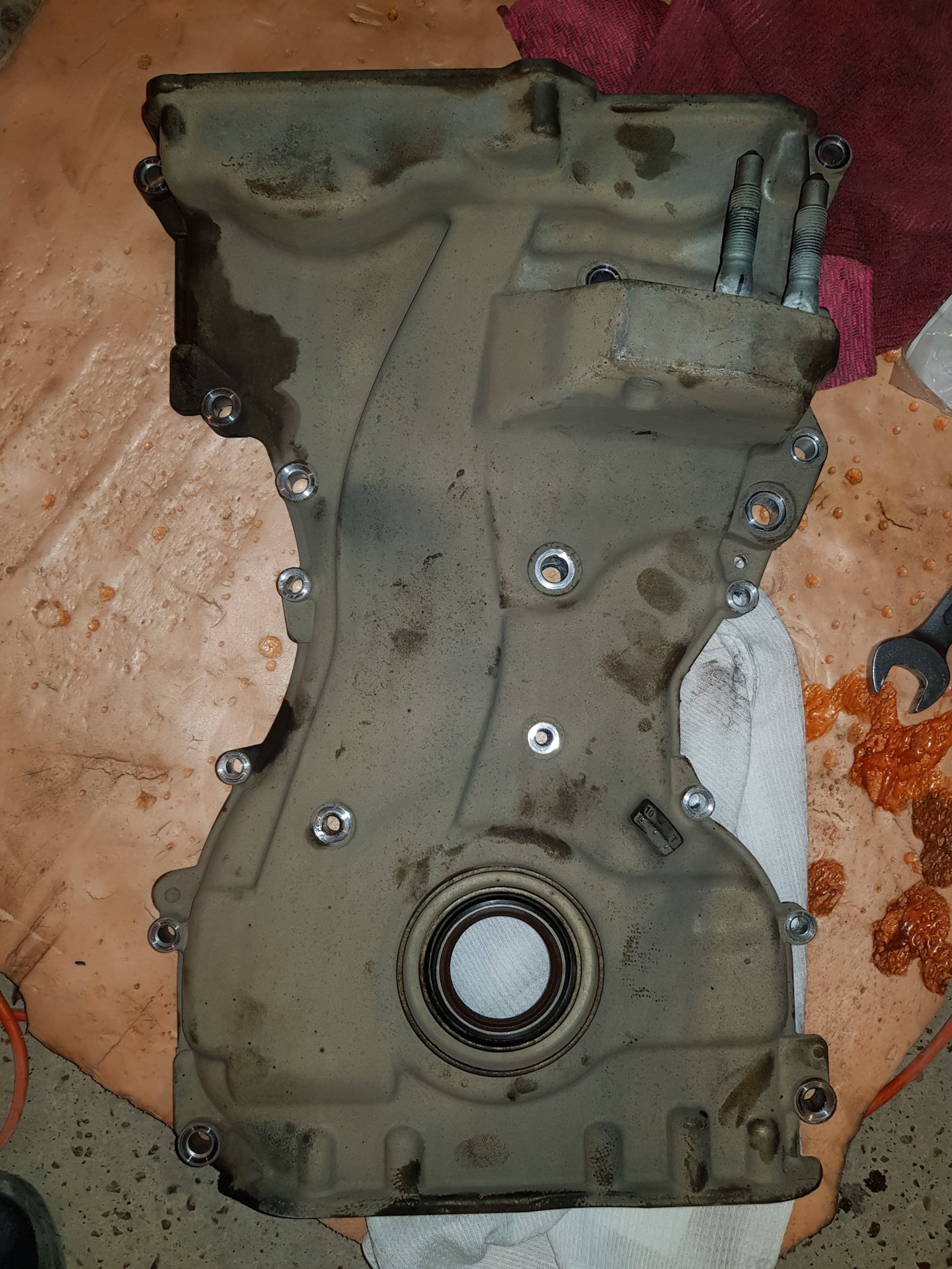 Замена цепей грм Kia Sportage 3 G4KD — SsangYong Actyon (2G), 2 л, 2013 ...