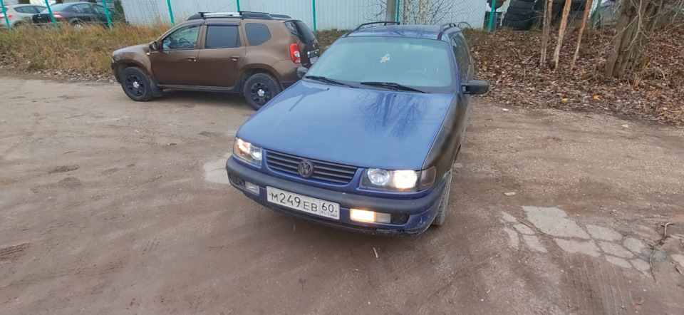 Щедрые подарки и сд чейнджер с заменой масла — Volkswagen Passat