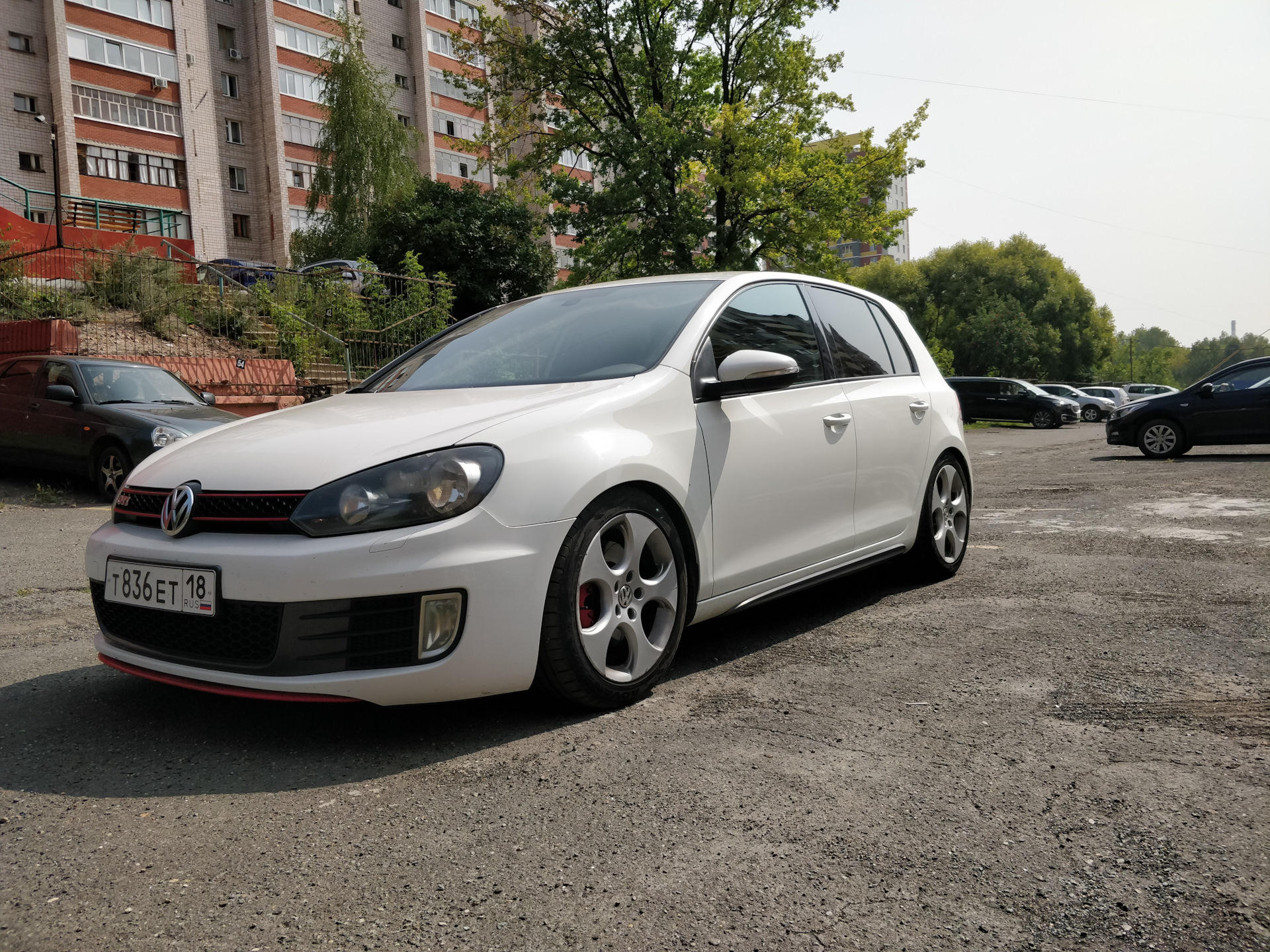 Пружины H&R — Volkswagen Golf GTI Mk6, 2 л, 2010 года | тюнинг | DRIVE2