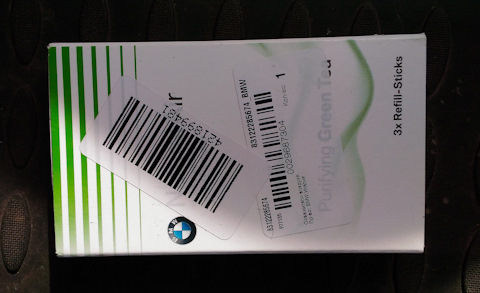 83122285674 Освежитель воздуха Natural Air Purifying Green Tea BMW ...