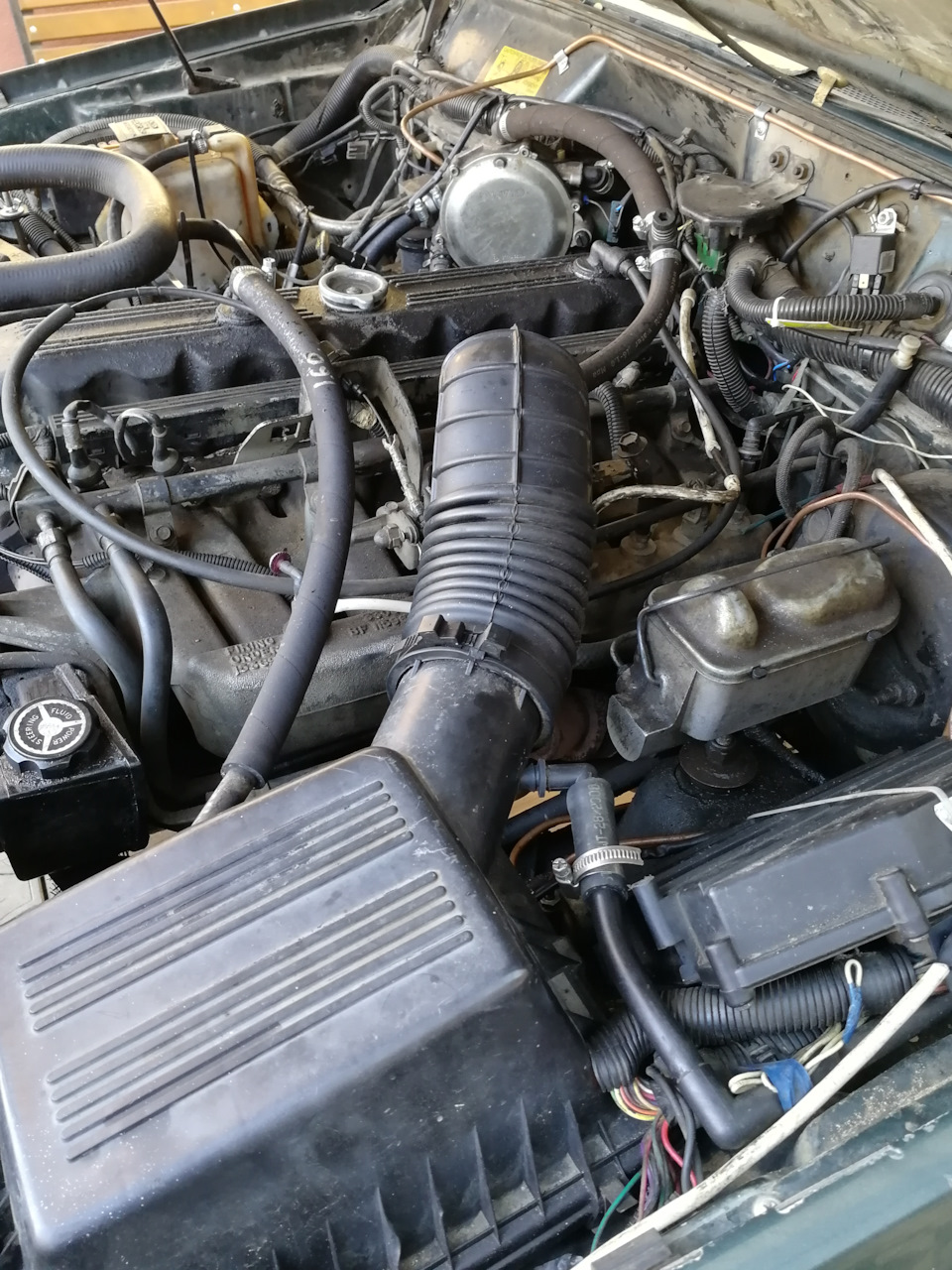 AMC 242 восстановил систему вентиляции картерных газов — Jeep Cherokee ...