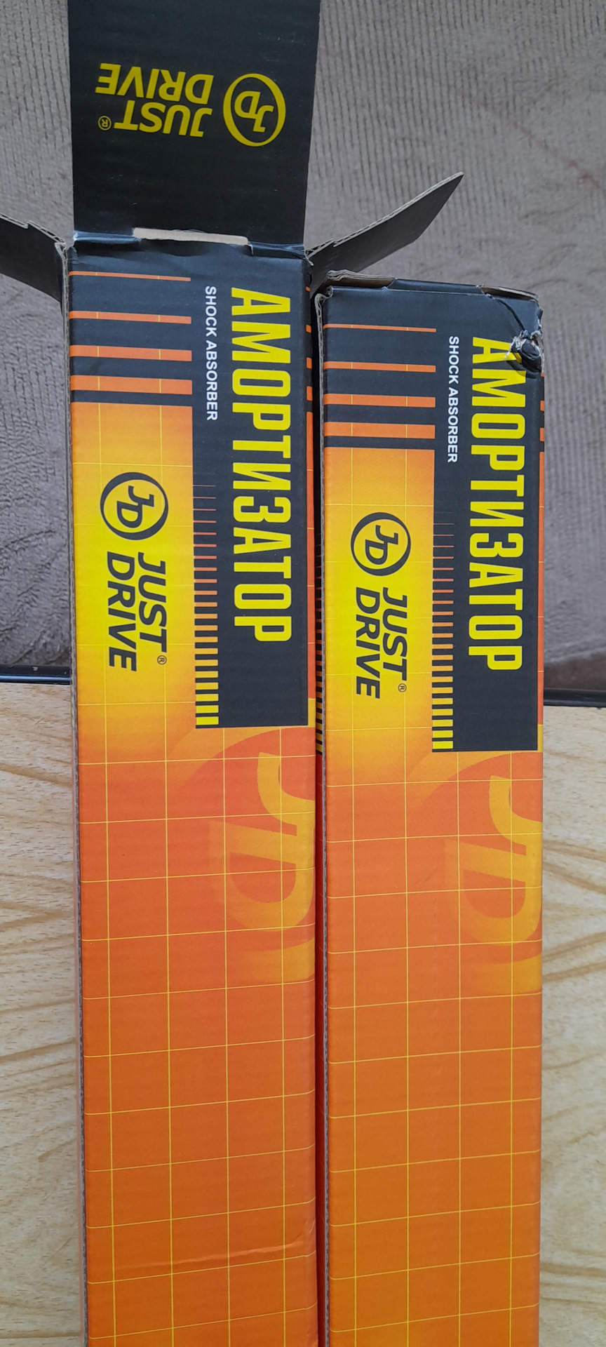 новые задние амортизаторы JUST DRIVE JAA0020 — Geely MK Cross, 1,5 л ...