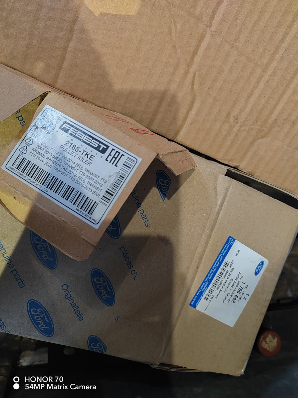 2188TKE РОЛИК ОБВОДНОЙ. FEBEST | Запчасти на DRIVE2