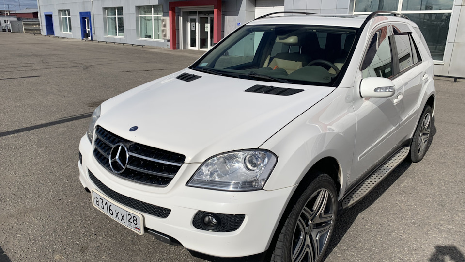Замена датчика положения коленвала — Mercedes-Benz M-Class (W164), 3,5 ...