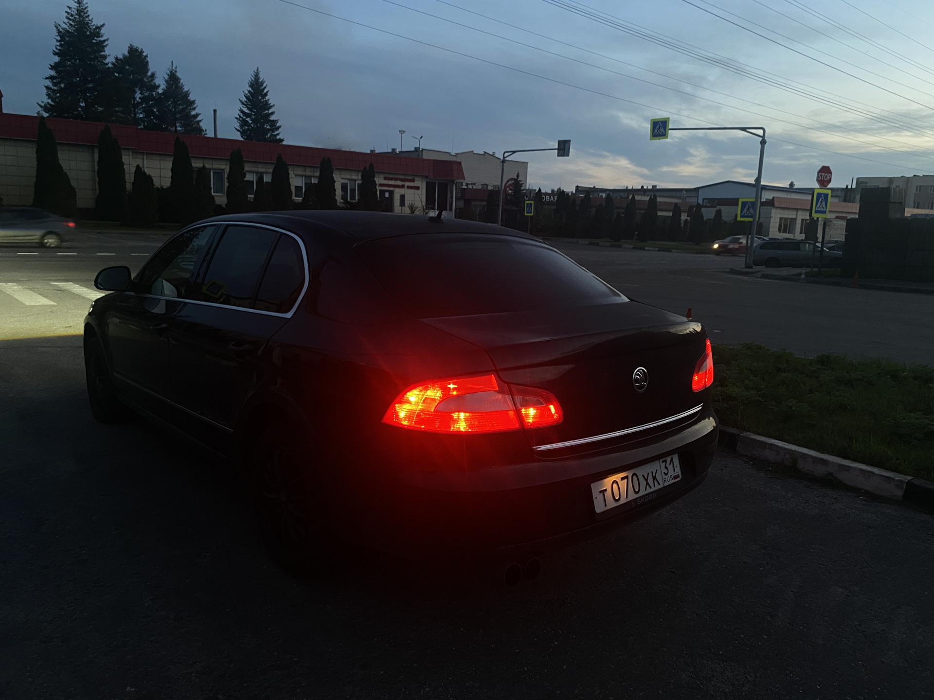 Американские габариты и задние туманки в пол накала — Skoda Superb Mk2 ...
