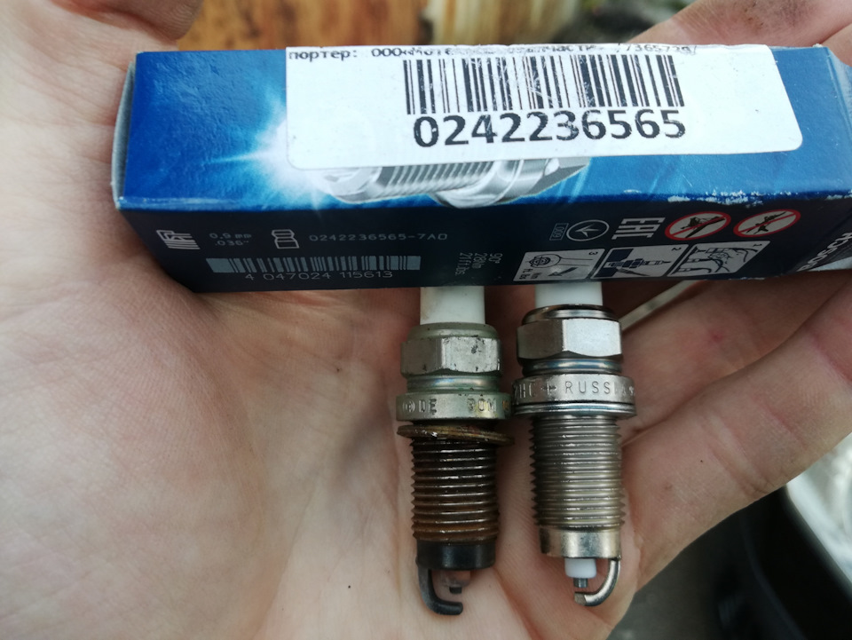 0242236565 Свеча зажигания BOSCH | Запчасти на DRIVE2