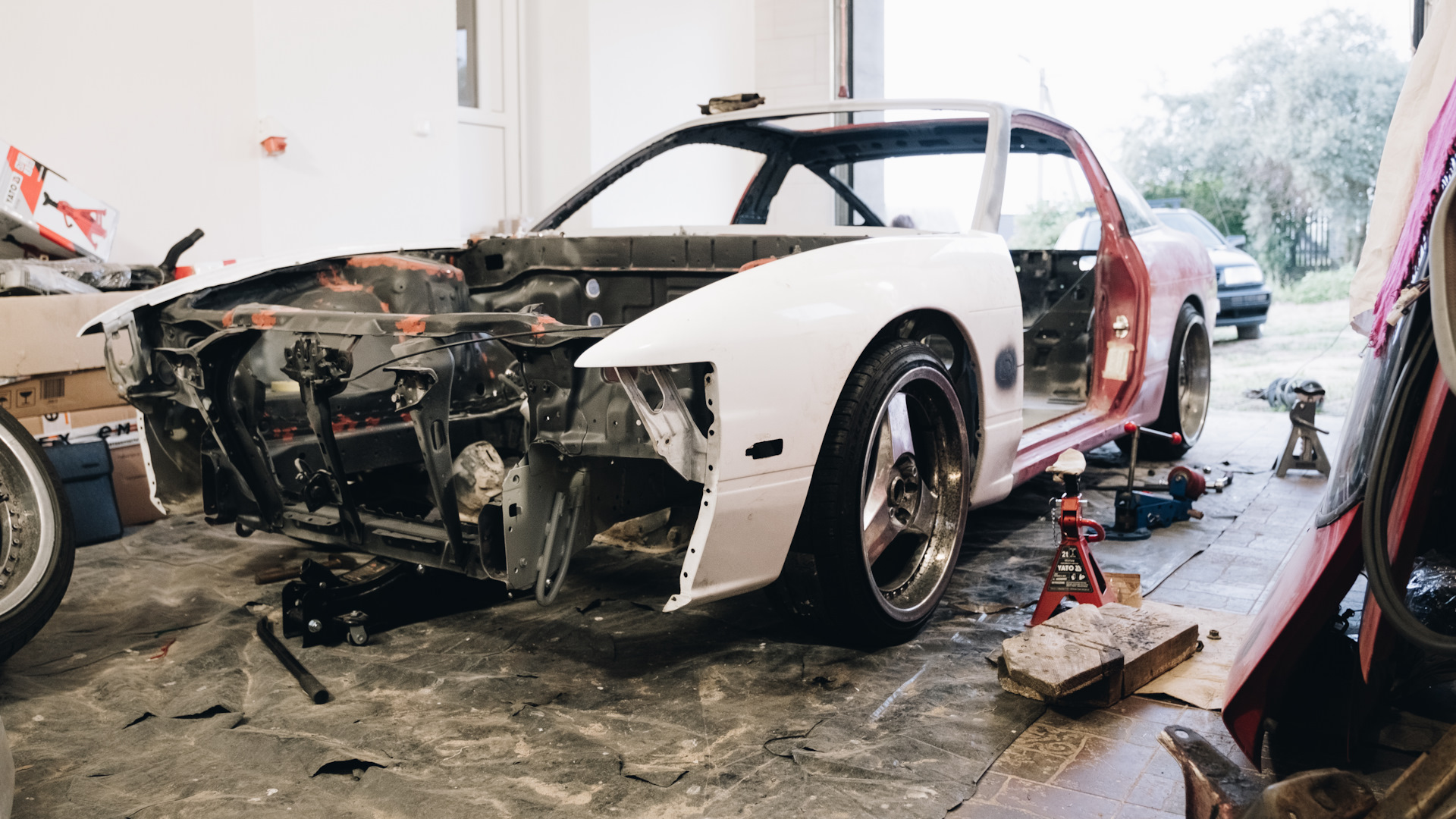 Nissan 240SX Chuki (S13) 2.4 бензиновый 1991 | Единорог на DRIVE2