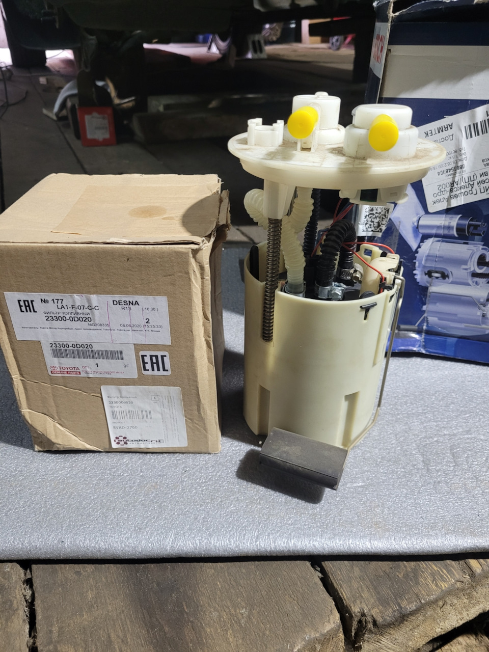 233000D020 Фильтр топливный TOYOTA LEXUS | Запчасти на DRIVE2