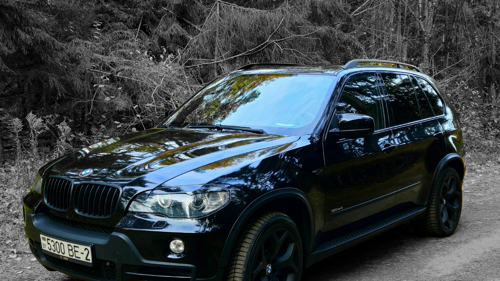 BMW X5 (E70) 3.0 дизельный 2008 | 3.0sd “Total Black” на DRIVE2