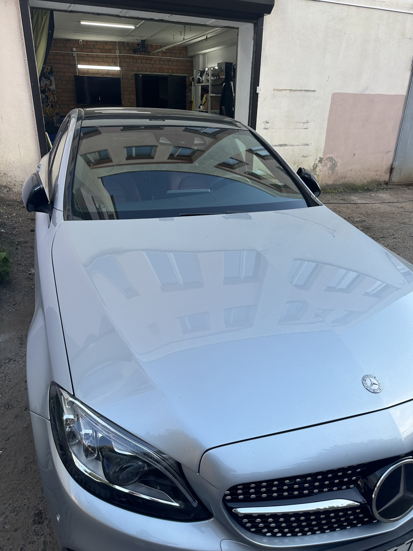 Замена лобового w205 ( Максимальное) — Mercedes-Benz C-Class (W205), 1,6 л, 2014 года | стайлинг ...