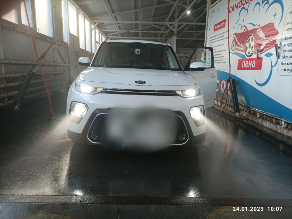 Bi Led Линзы в штатное место — KIA Soul (3G), 1,6 л, 2019 года | тюнинг | DRIVE2