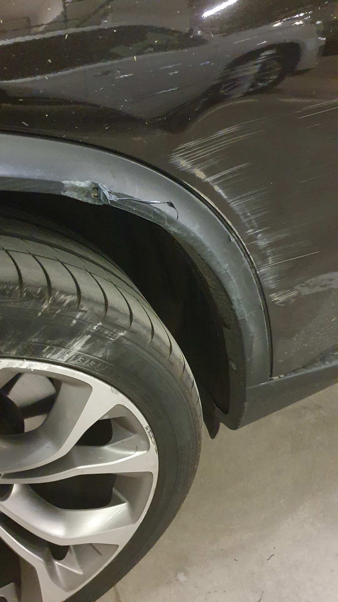 Столбик… Как подобрать расширитель колесной арки? — BMW X5 (F15), 4,4 л ...