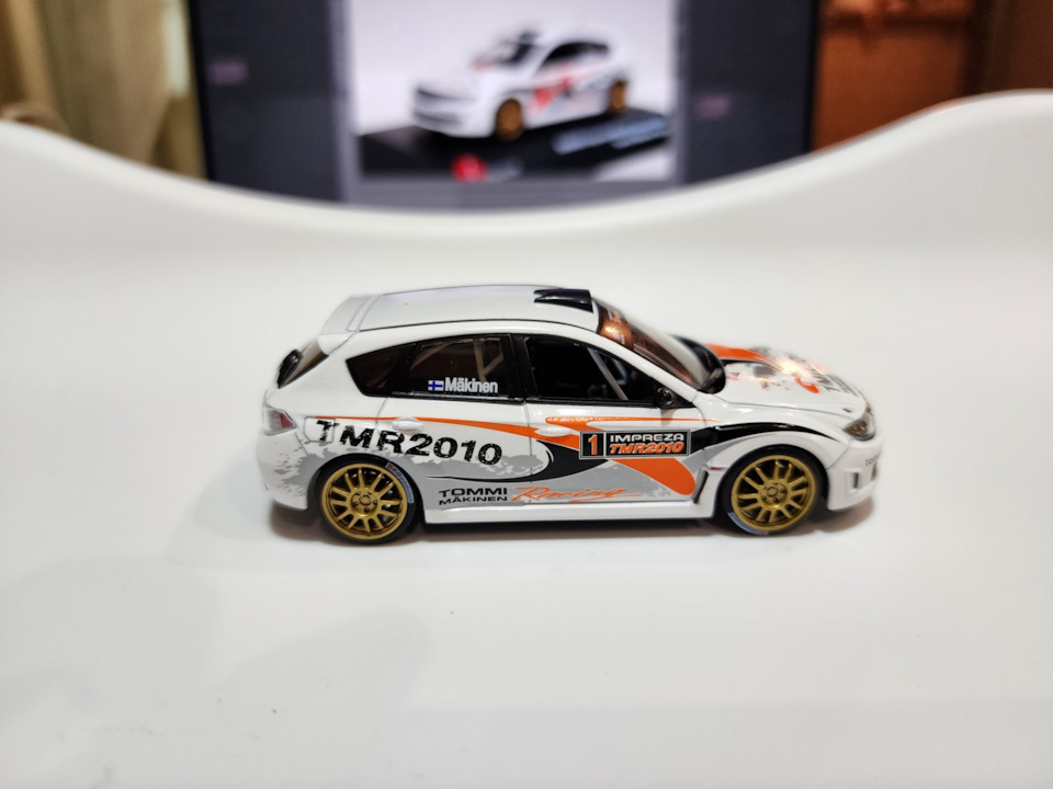 SUBARU IMPREZA WRX STI N.1 GROUP N 2010 T.MAKINEN RACING 1:43 — DRIVE2