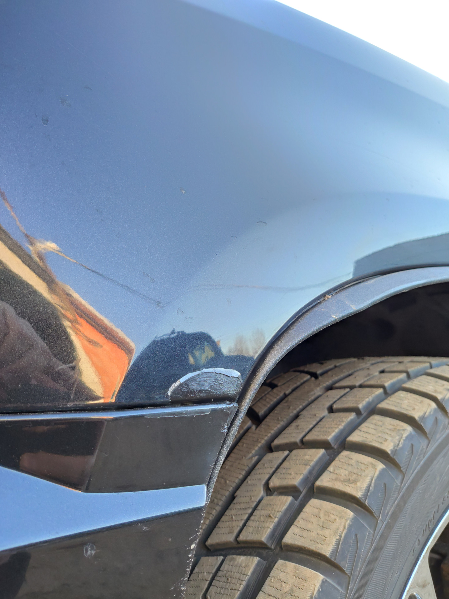 Перекрас по пояс (устранение косяков ЛКП от жизни машины в РФ ...