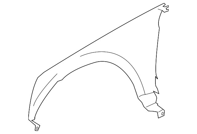 LR005867 Переднее крыло Jaguar Land Rover | Запчасти на DRIVE2