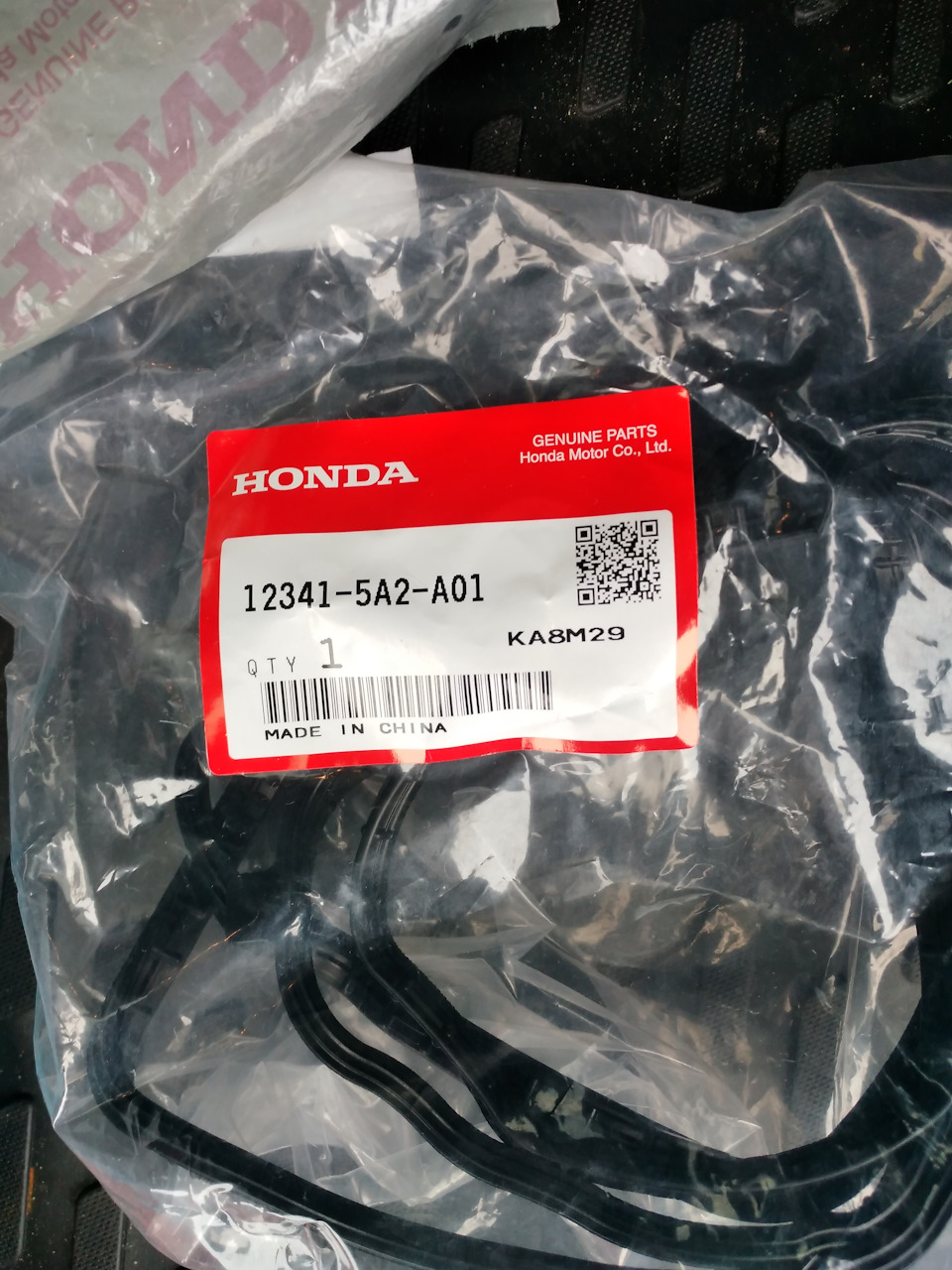 123415A2A01 Прокладка крышки головки блока Honda | Запчасти на DRIVE2