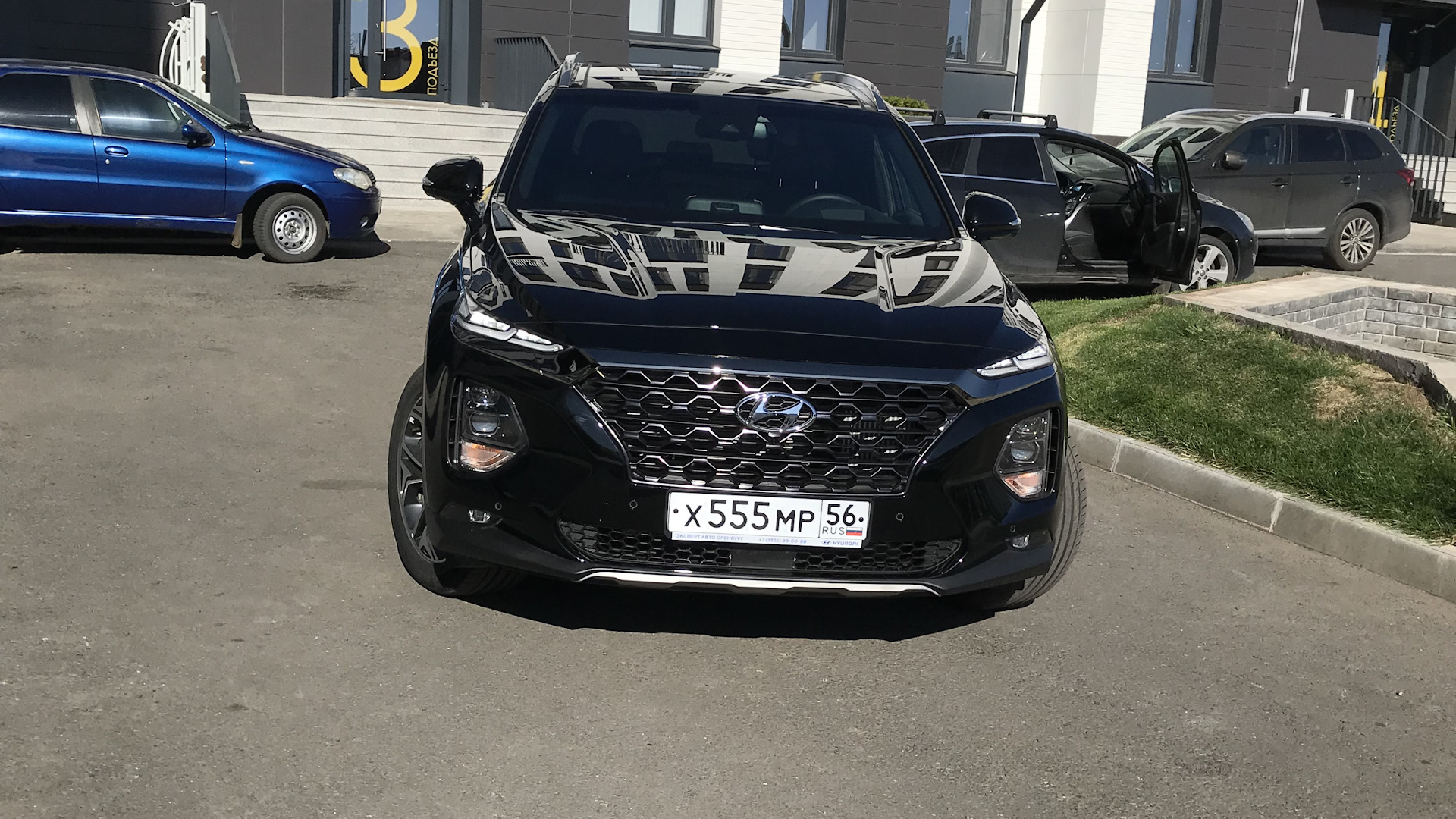 Hyundai Santa Fe (4G) 2.2 дизельный 2019 | Black&Brown на DRIVE2