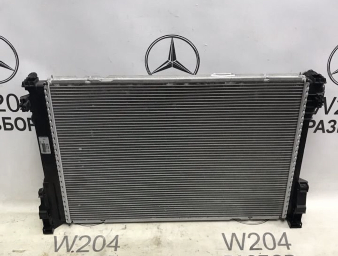 Замена радиатора — Mercedes-Benz C-class (W204), 1,8 л, 2011 года ...