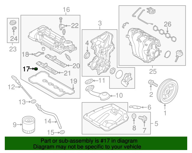 224452B800 Уплотнительное кольцо KIA HYUNDAI | Запчасти на DRIVE2