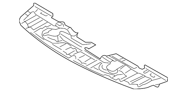 5379A046 Защита бампера переднего Mitsubishi | Запчасти на DRIVE2
