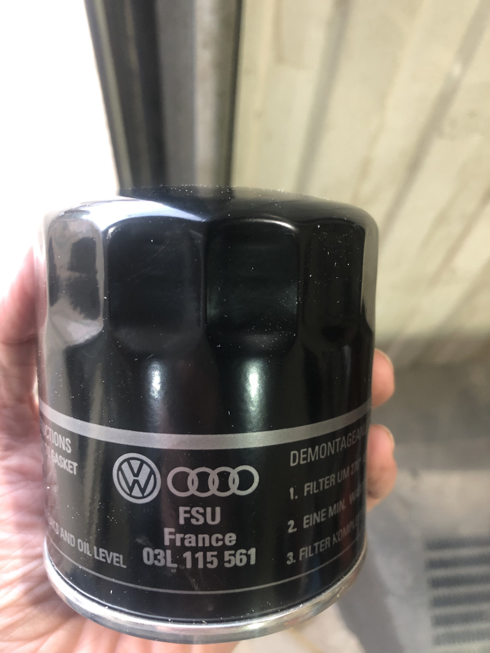 03L115561 Фильтр, масляный VAG | Запчасти на DRIVE2