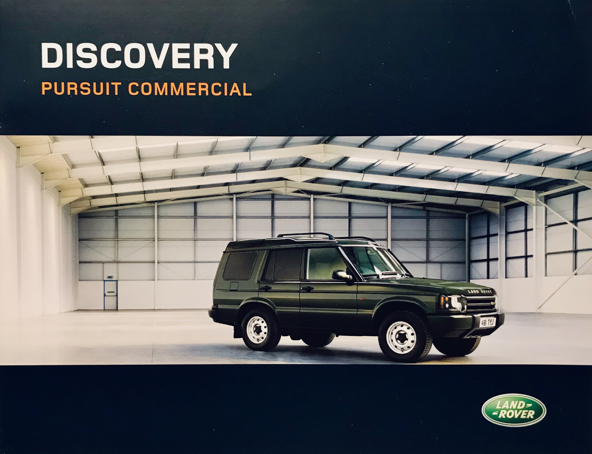 Брошюра 2004 Land Rover Discovery Pursuit Commercial — Land Rover ...