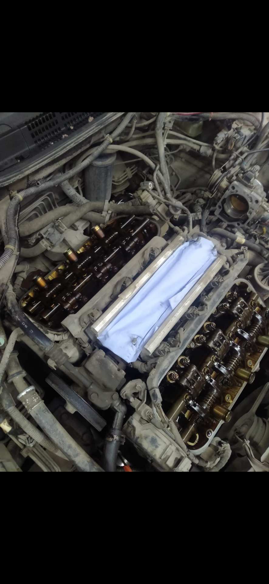 Регулировка клапанов и замена бензонасоса — Honda Accord (6G), 3 л, 2000 года | визит на сервис ...