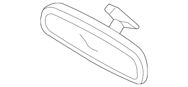 851011D200 Салонное зеркало заднего вида KIA HYUNDAI | Запчасти на DRIVE2