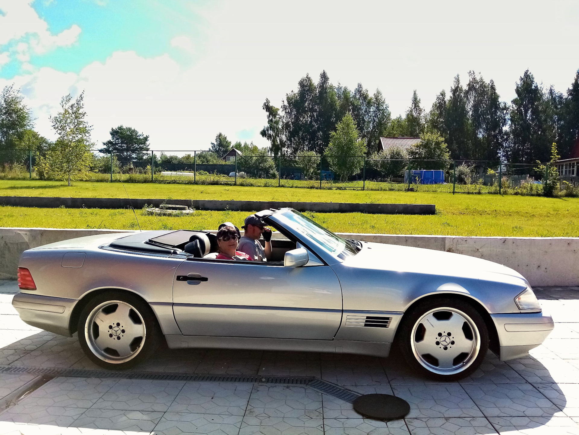 Покатался. Август 2020. — Mercedes-Benz SL-Class (R129), 3 л, 1991 года ...