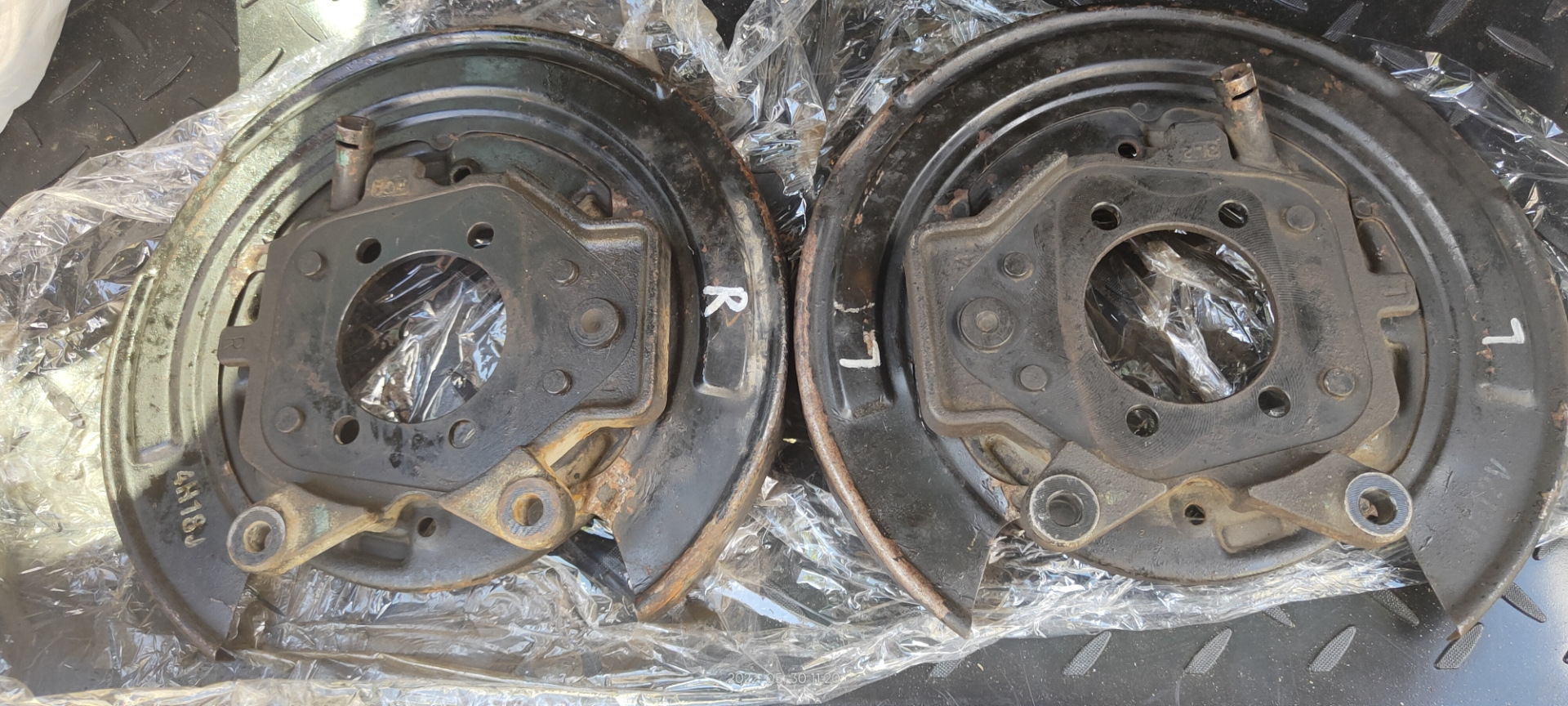 Ремонт ручного тормоза! — Chevrolet Lacetti SW, 1,6 л, 2012 года ...