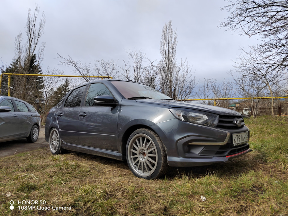 #24🏁 Кованые диски Slik TMS Revolution l700 r17 🔥💪🏼 — Lada Гранта (2G ...