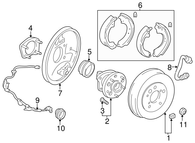 4241042020 Подшипник ступицы TOYOTA LEXUS | Запчасти на DRIVE2