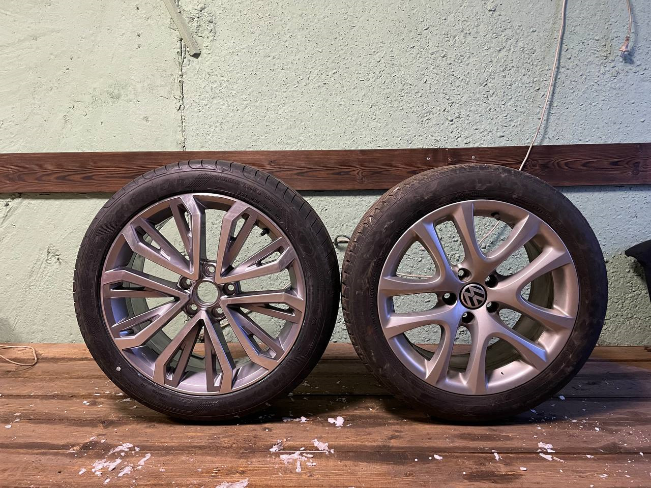 Переход на R18, новый комплект на Goodyear — Volkswagen Golf Mk7, 1,4 л ...