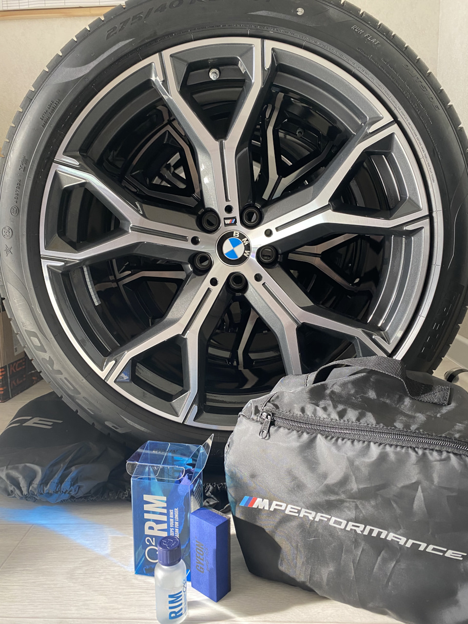 Оригинальный комплект R21 лето 741М — BMW X6 (G06), 3 л, 2021 года ...