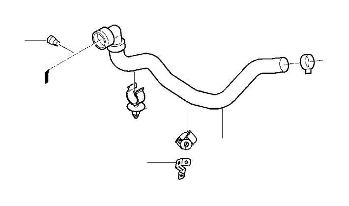 32249282 Патрубок радиатора ож Volvo | Запчасти на DRIVE2