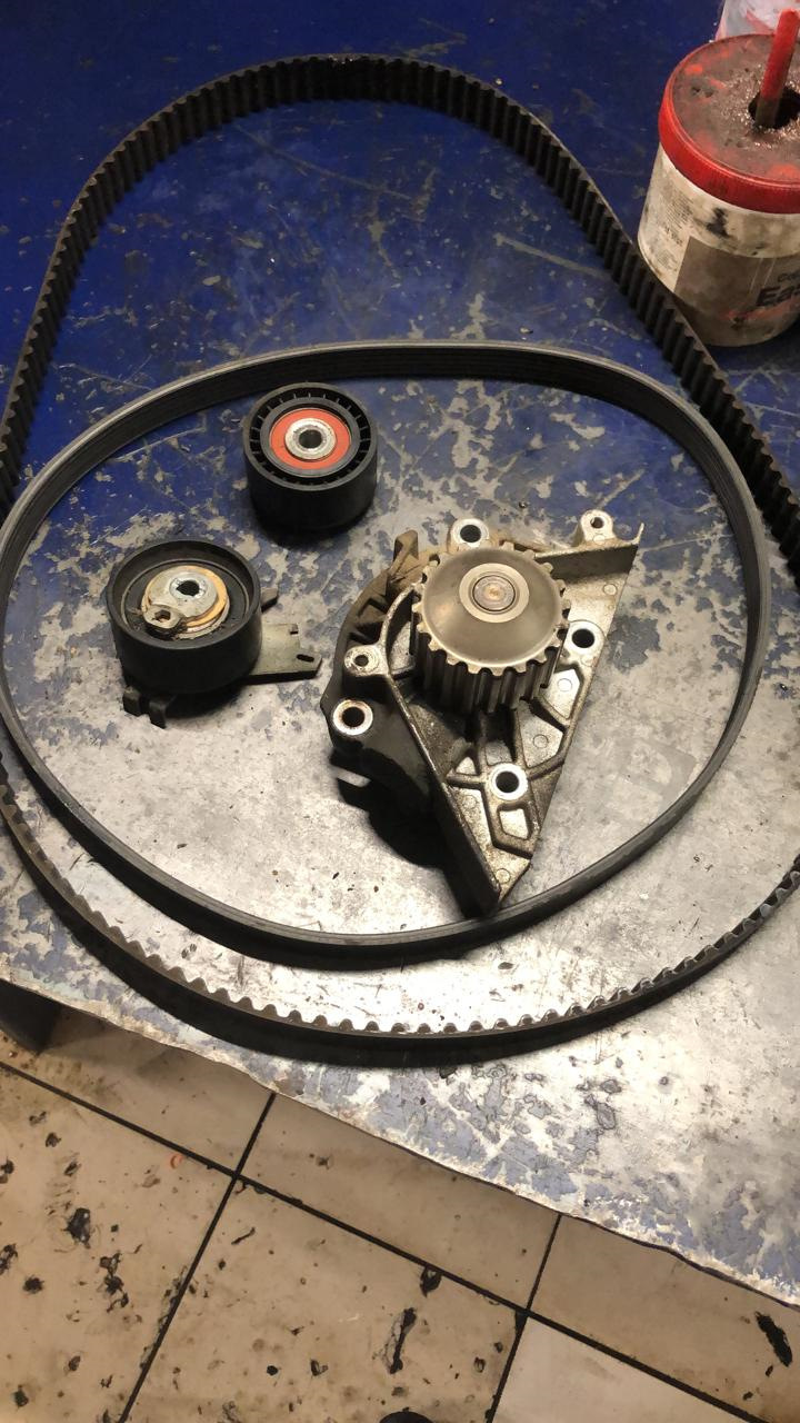 Замена ремня грм. — Citroen C5 (2G), 2 л, 2008 года | плановое ТО | DRIVE2