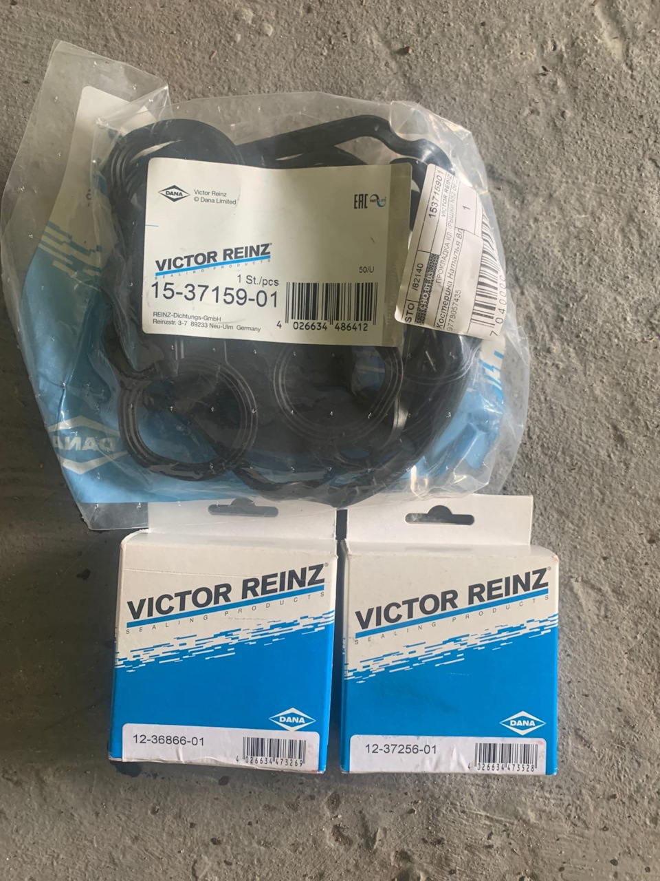 123686601 Комплект прокладок, стержень клапана VICTOR REINZ | Запчасти ...