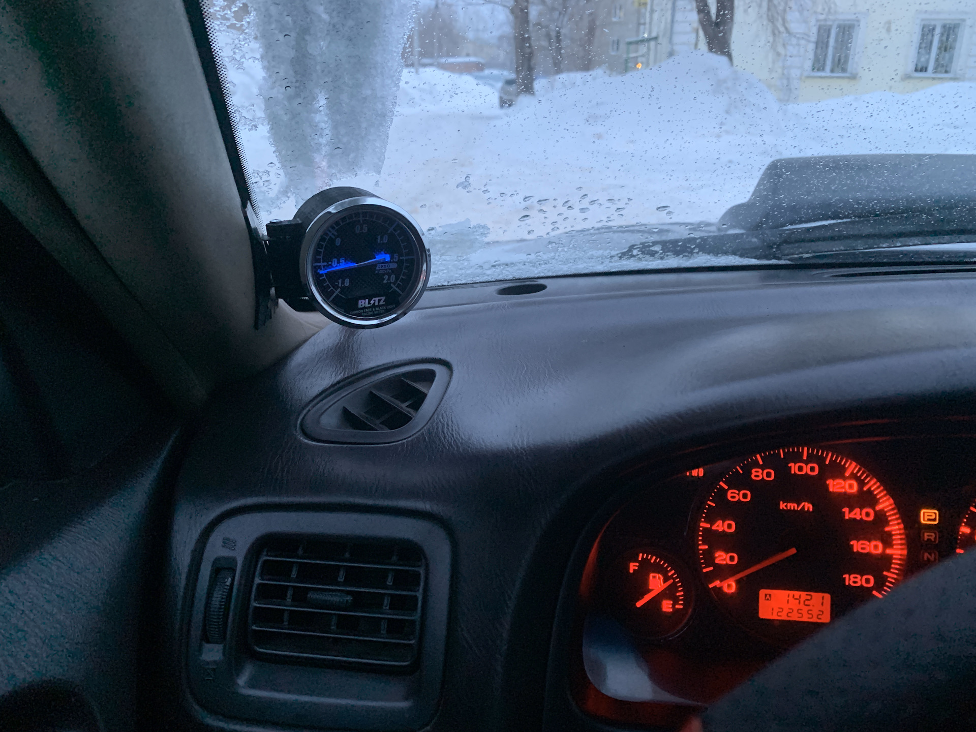 Датчик буста Blitz Carbon — Subaru Forester (SF), 2 л, 2002 года ...